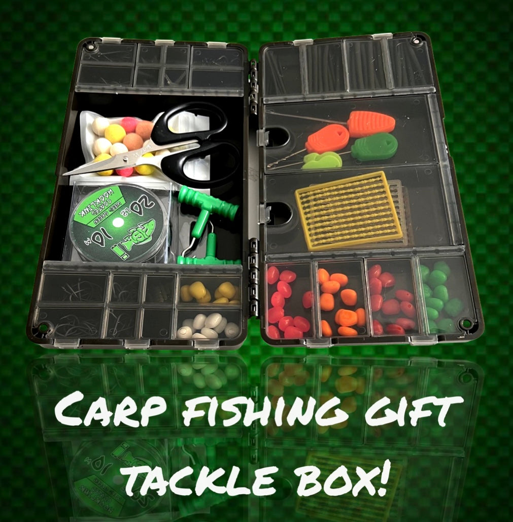 Fully Loaded Carp Fishing Tackle Box. Gift Box for Carp Angler V2 ...