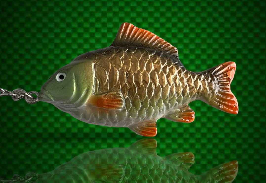 Common Carp Keyring. (Golden Brown Version) – FiSH i TACKLE