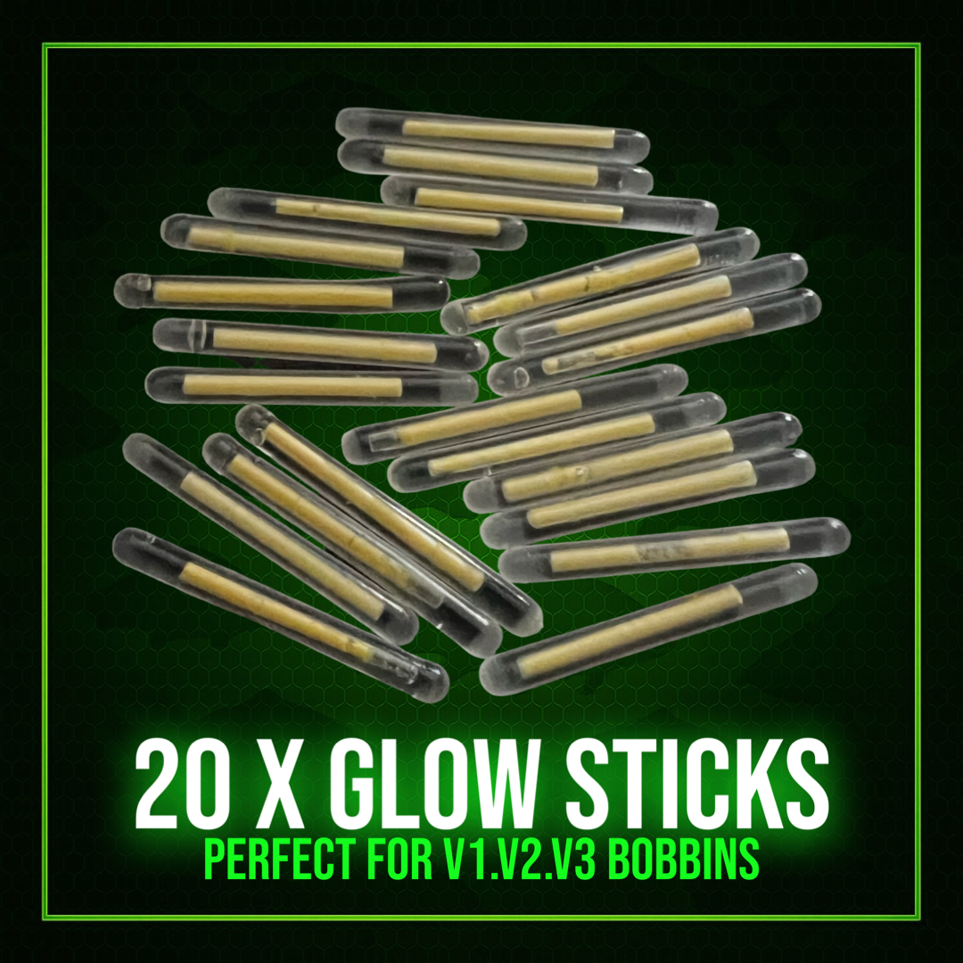 2.5mm Glow Sticks – 20 Per pack-Perfect for our V1 & V3 Bobbin Indicat ...
