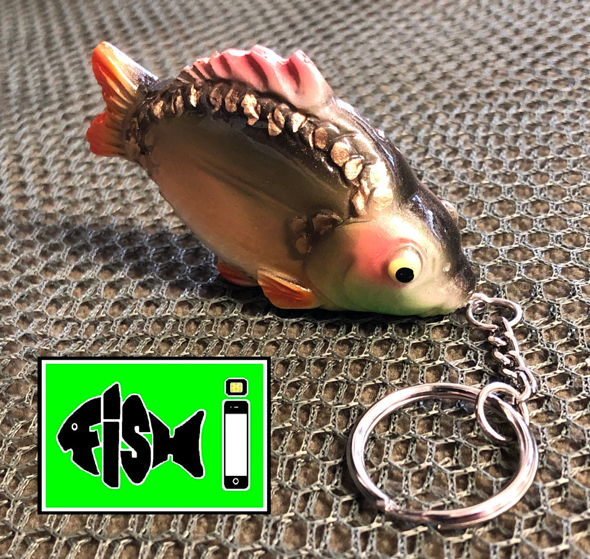 Mirror Carp Keyring. – FiSH i UK